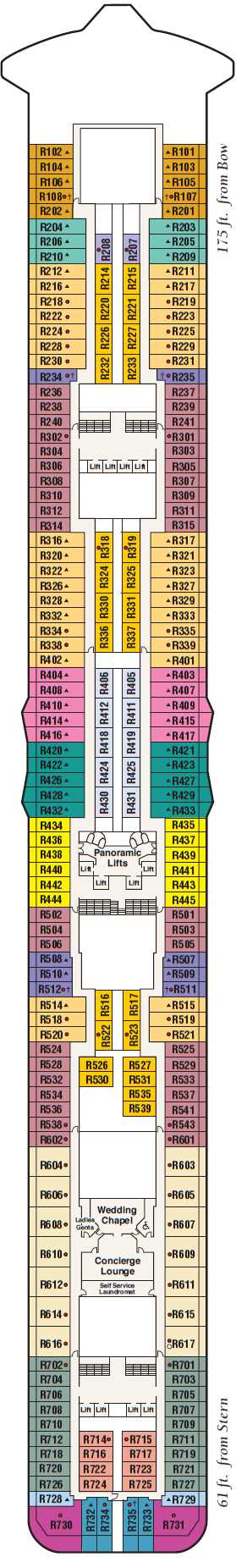 Deck Plans - Sky Princess - Planet Cruise