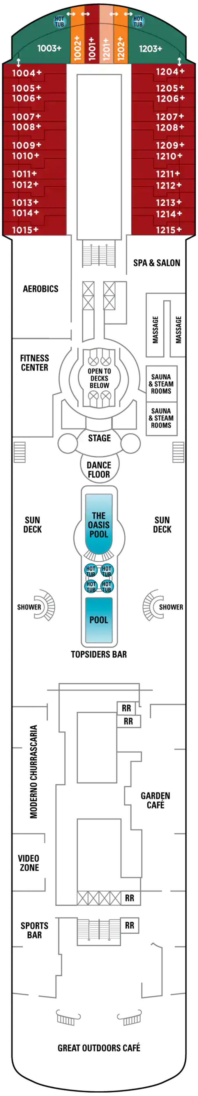 Deck Plans- Norwegian Sun - Planet Cruise